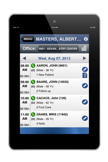 Touch Screen EMR Software - 1st Providers Choice