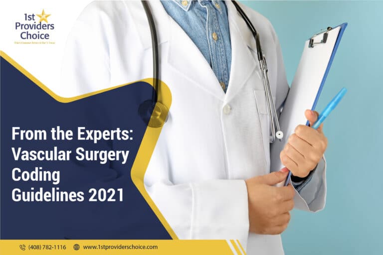 From The Experts: Vascular Surgery Coding Guidelines In 2021