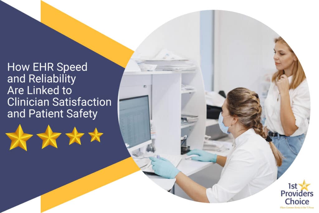 Best EMR and EHR Software Solutions | 1st Providers Choice