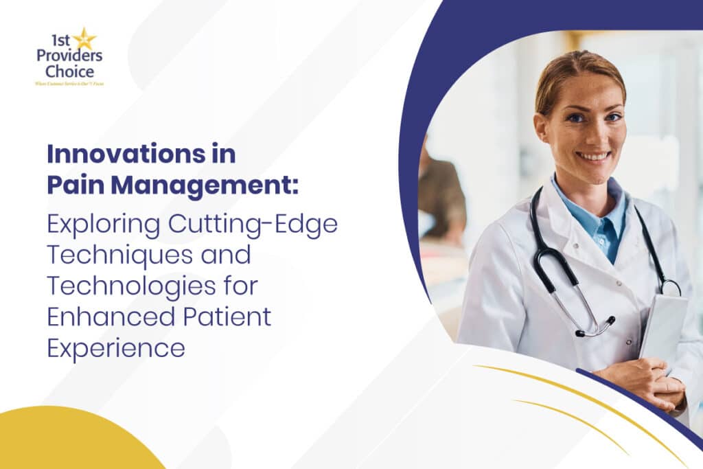 Pain Management EMR and EHR Software | 1st Providers Choice