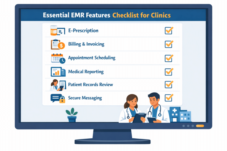 Essential EMR Features Checklist For Clinic Success